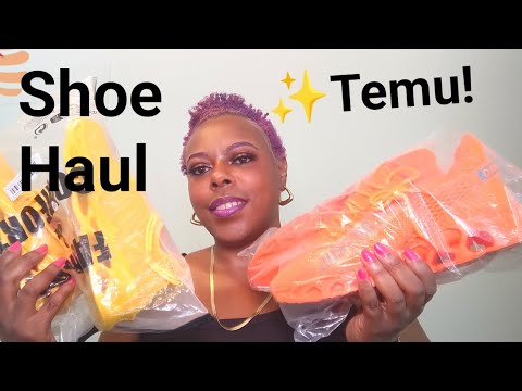 Temu Huge Shoe Haul Part #1! Tennis Shoes 👟 - YouTube