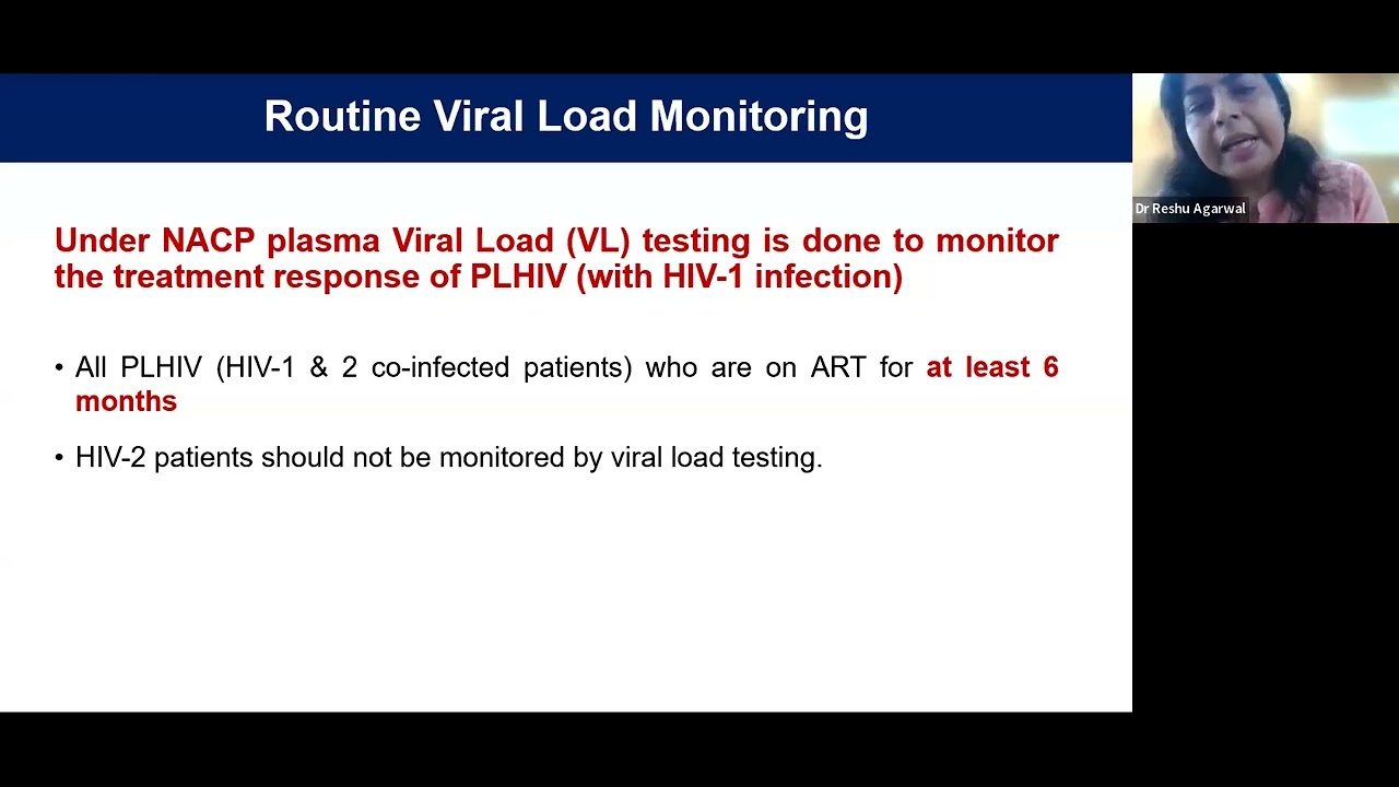 Special NDLS | Comprehensive Guidance on Viral Load Testing in PLHIV ...