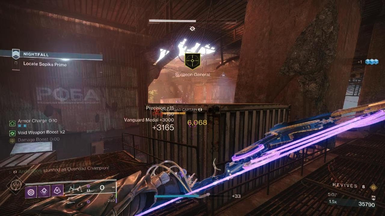 Destiny 2 - The Devil 's Lair - Hunter Solo GM - YouTube