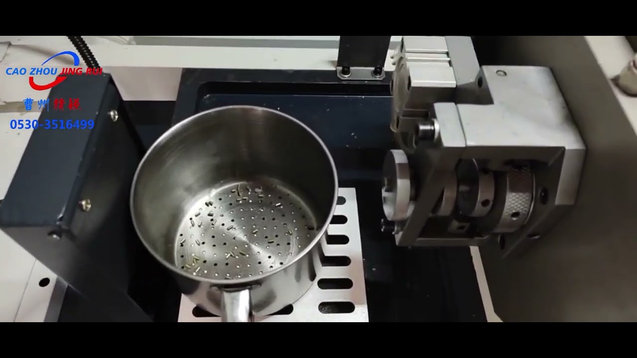 JZ-33 Cylinder Pin Making Machine Escomatic Machine - YouTube