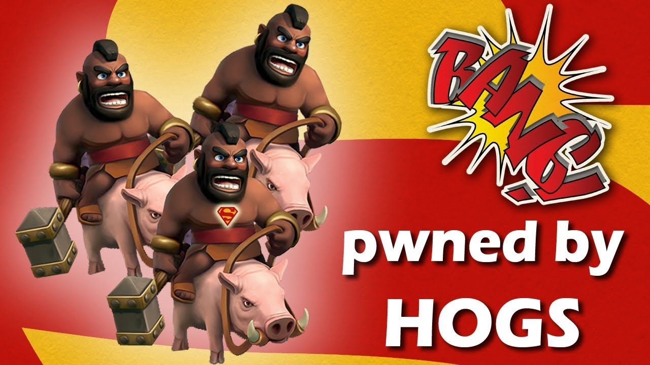 amazing-3-star-attack-with-hogs-on-th11-clash-of-clans-war-attack
