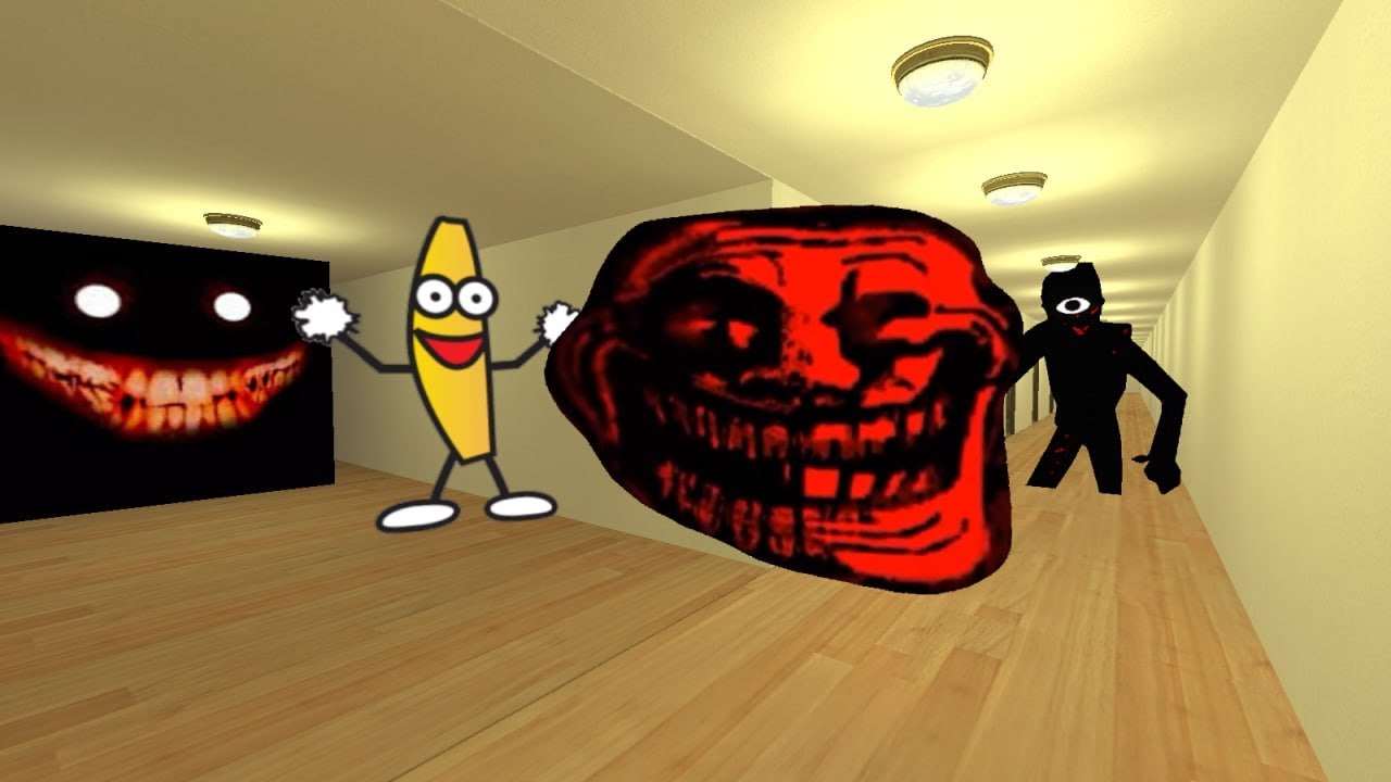 Smiller and Banana , TrollFace and Seek Garry’s Mod NextBot - YouTube