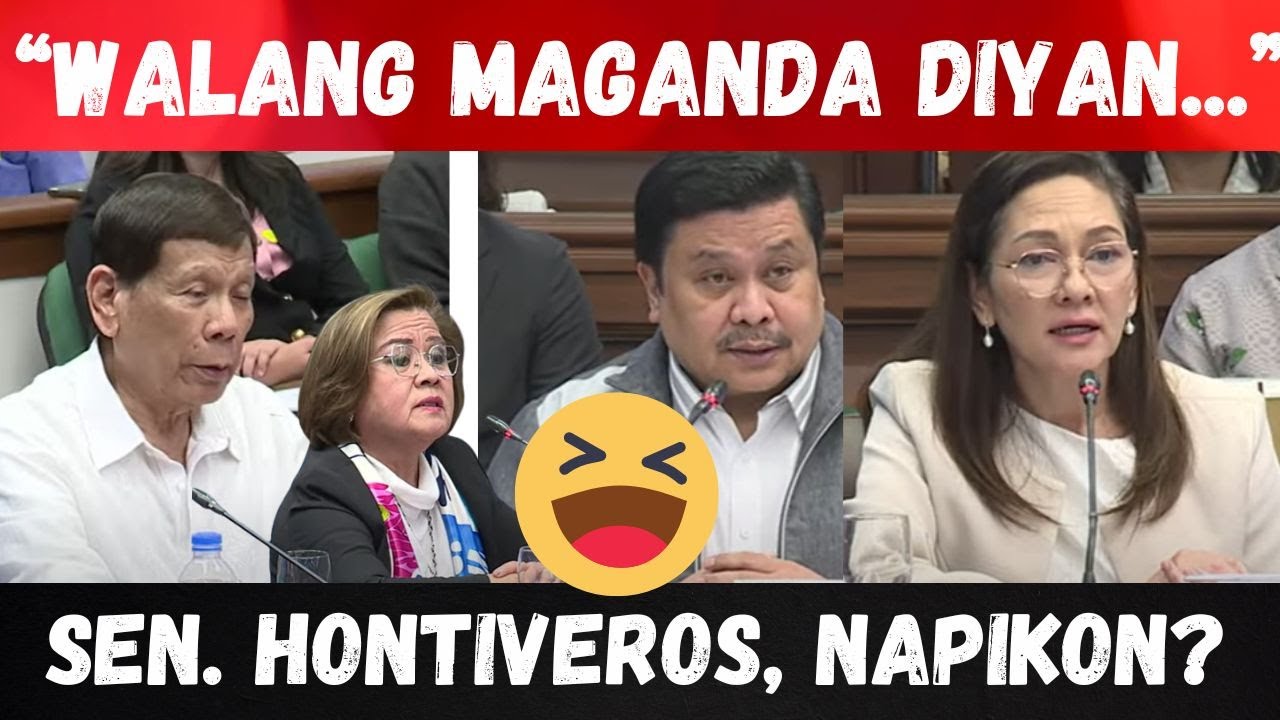 Former President Duterte: "Walang maganda diyan." Bawal ang pikon, Sen ...
