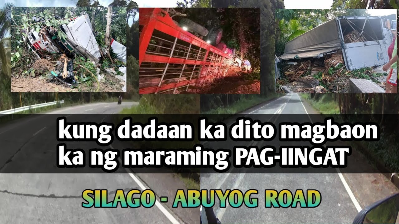 ONE OF THE MOST DANGEROUS ROAD IN LEYTE | SILAGO TO ABUYOG - YouTube