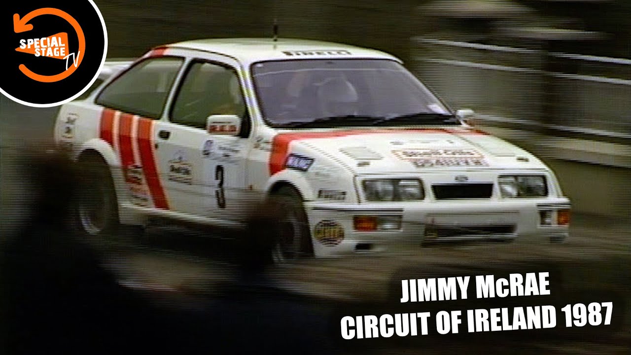 Jimmy McRae & Ian Grindrod win the 1987 Circuit of Ireland Rally in ...