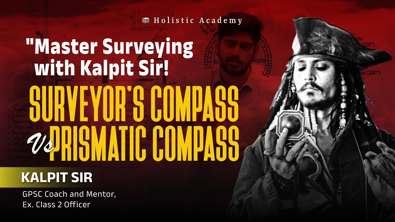 Surveyor's Compass Vs Prismatic Compass | Master Surveying with kalpit Sir #survey # ...