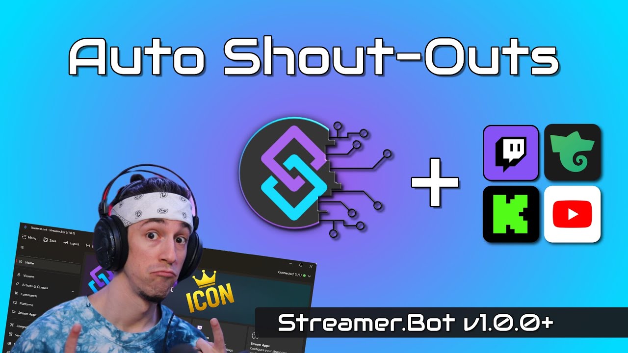 How to Setup an Auto Shout-Out System using Streamer.Bot [v1.0.1 ...
