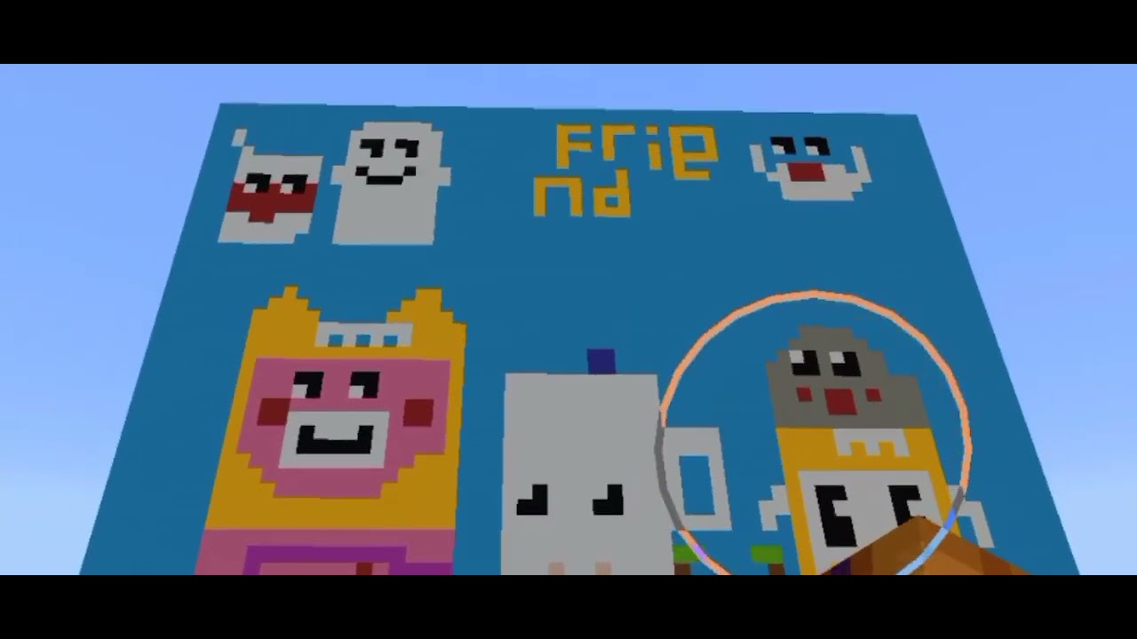 lankybox pixel Minecraft art - YouTube