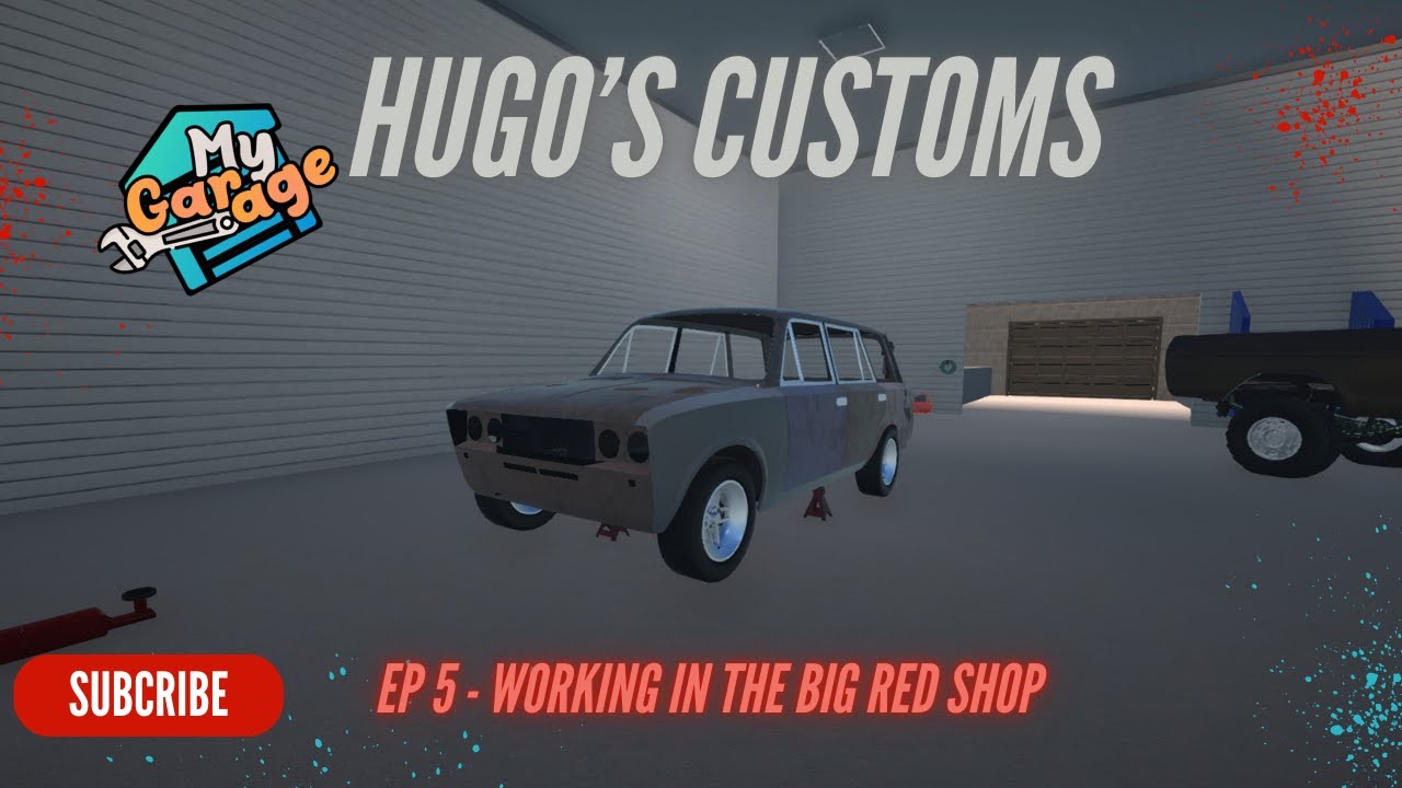 My Garage: EP 5 - Working in the Big Red Shop - YouTube