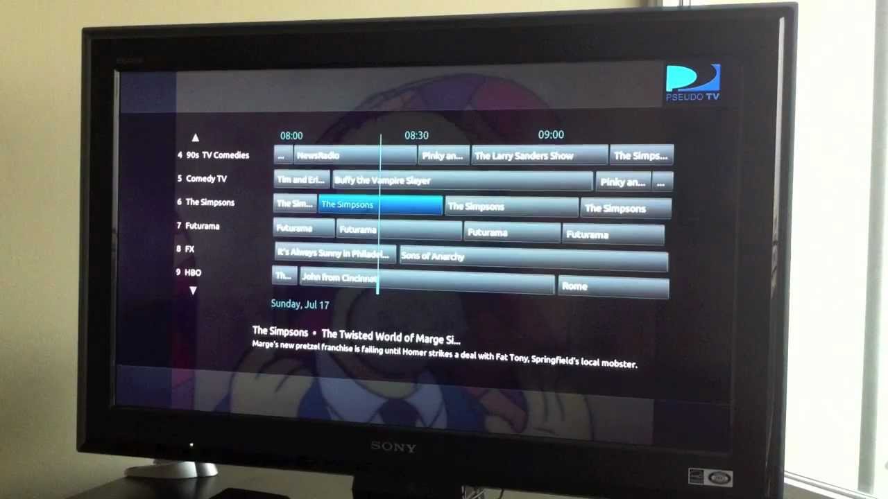XBMC + PseudoTV - YouTube