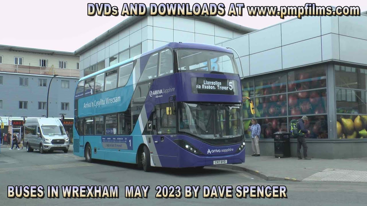 WREXHAM BUSES MAY 2023 - YouTube