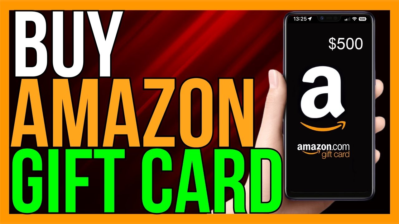 How to Buy Amazon Gift Card on Mobile (2024) - YouTube