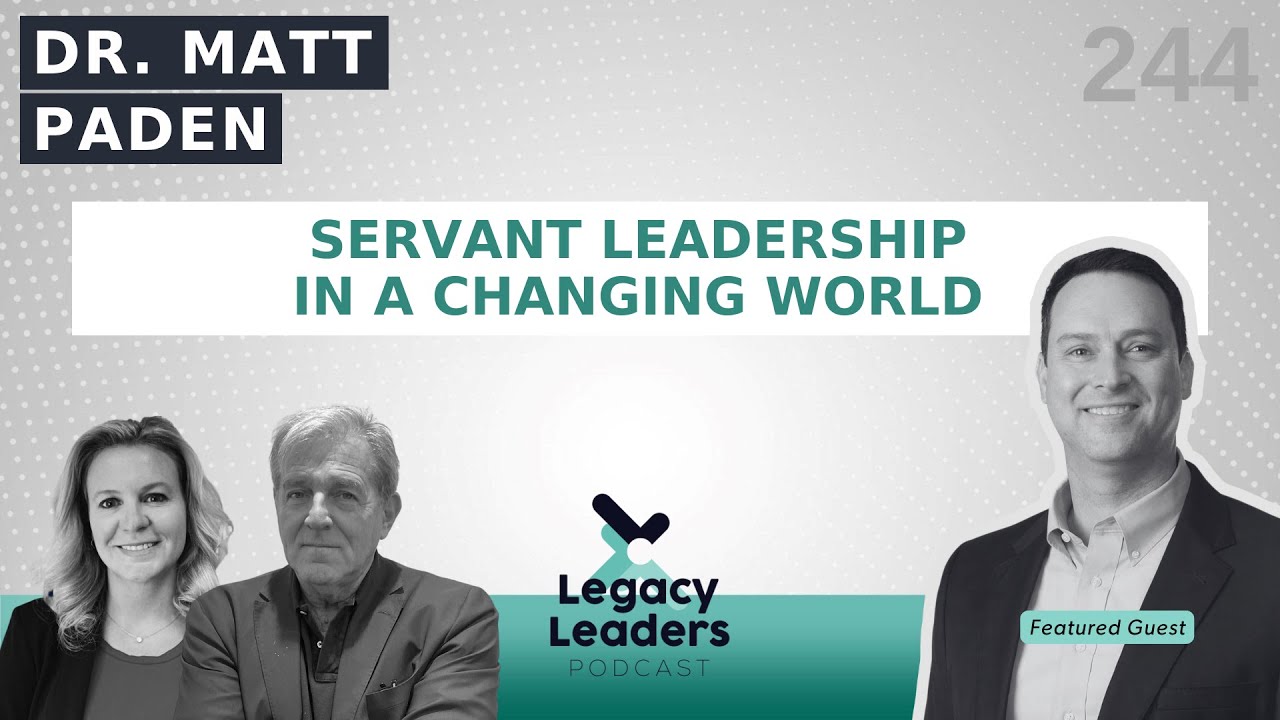 Dr. Matt Paden : Servant Leadership in a Changing World - YouTube