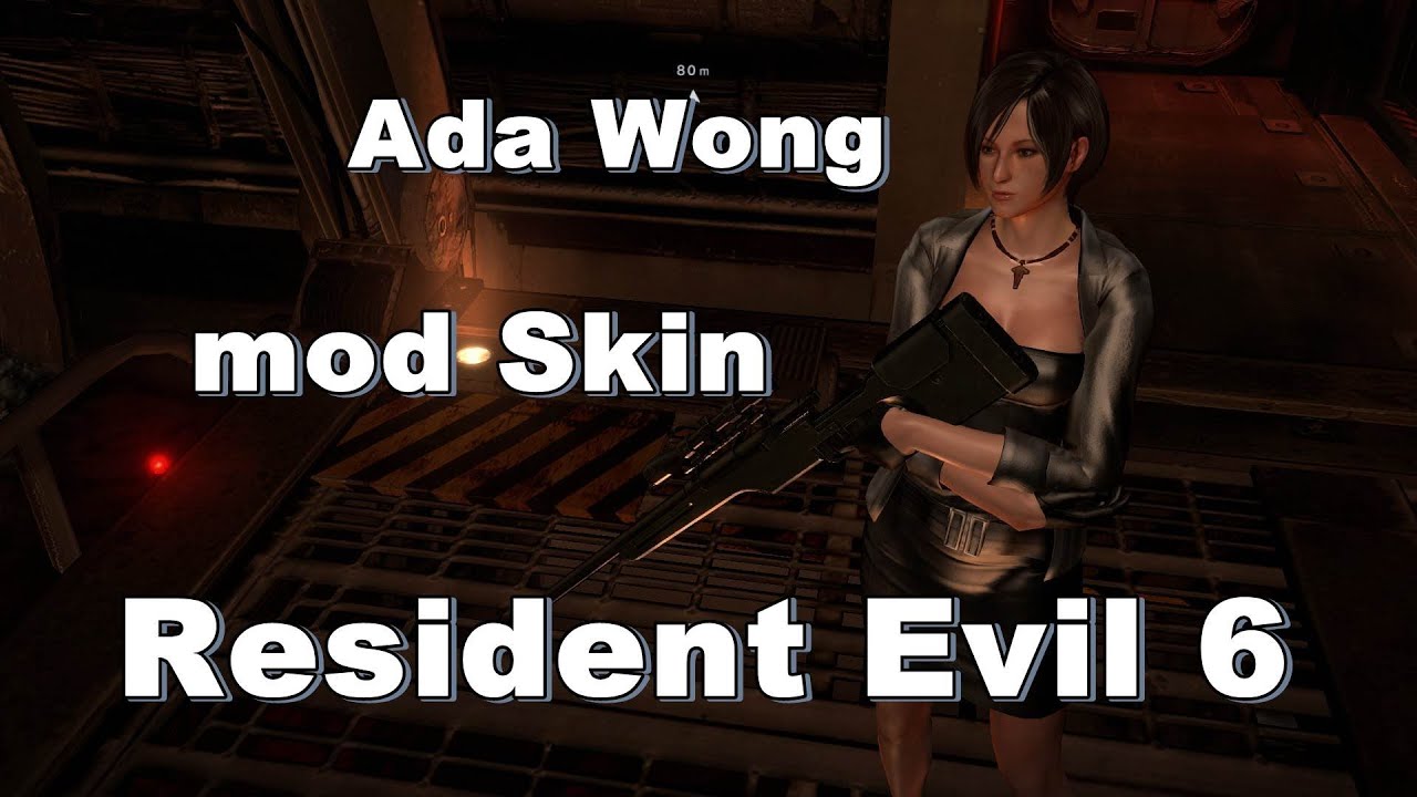 Resident Evil 6 Ada Wong mod leather мод кожа. - YouTube