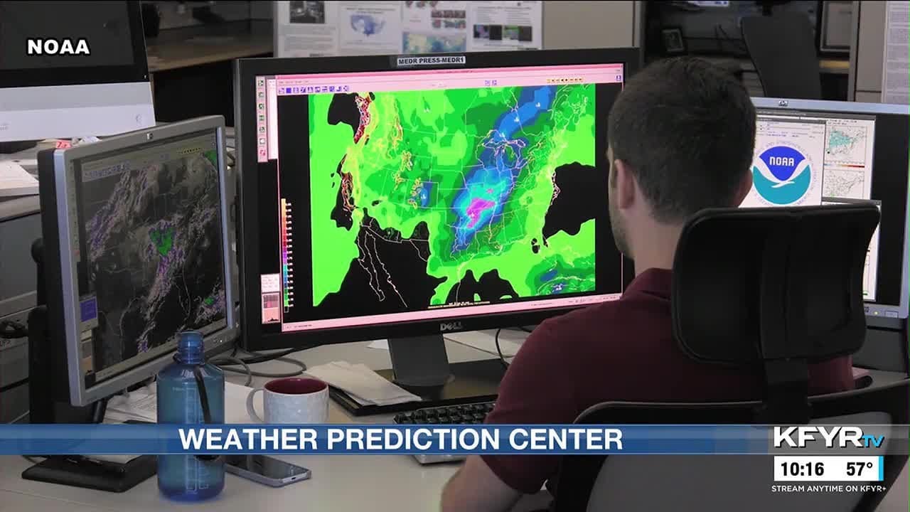 How the Weather Prediction Center creates charts, forecasts and ...