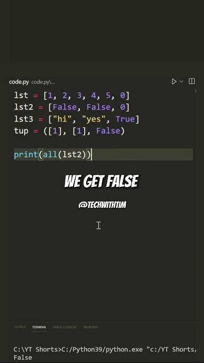 Is THIS the most helpful function in Python? - YouTube