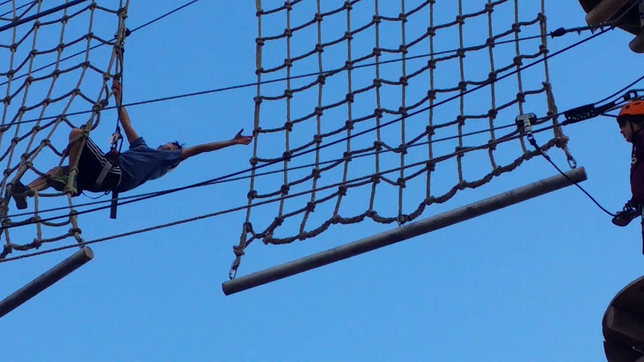 Montreal riverfront adventure park - YouTube