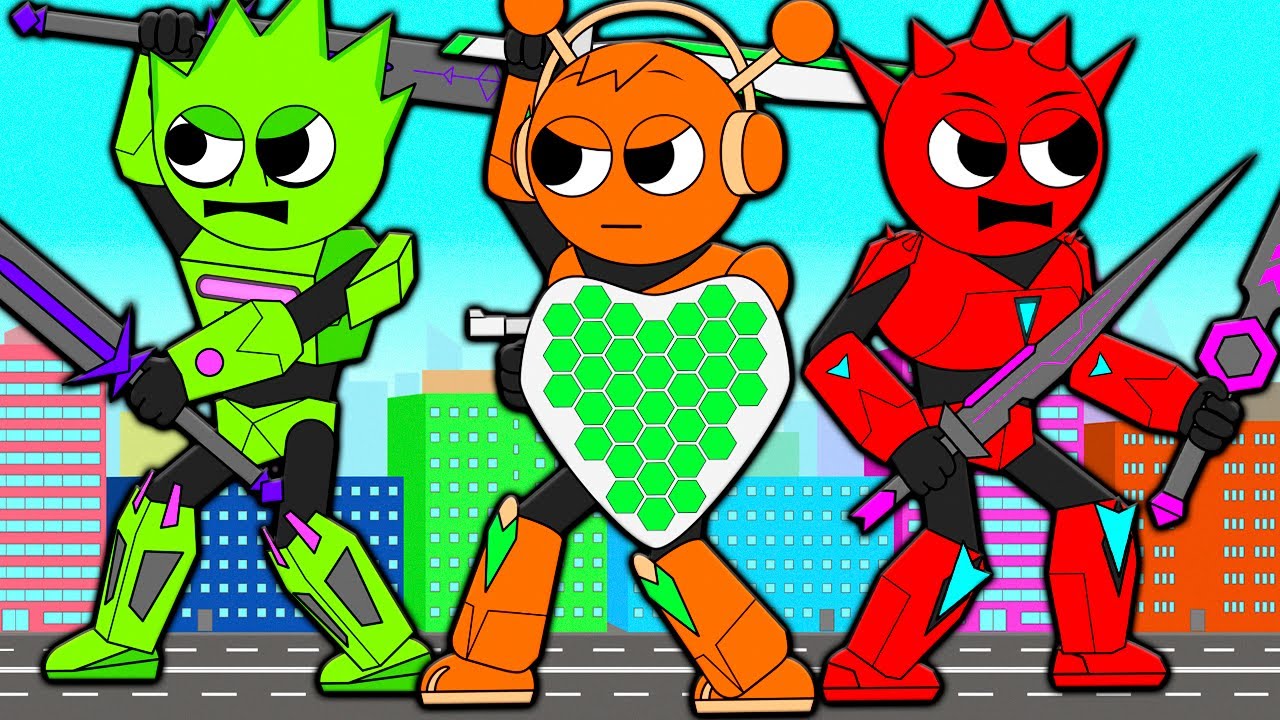 ALL SERIES OF CYBORGS INCREDIBOX SPRUNKI! Cartoon Animation - YouTube