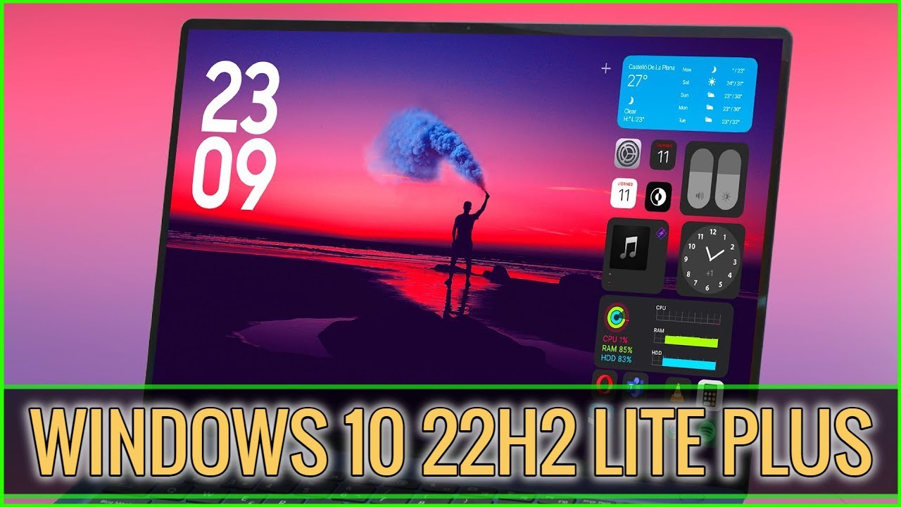 WINDOWS 10 22H2 LITE PLUS | Super Rápido e Otimizado | Super Lite | Pc ...