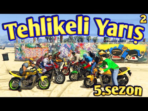 TEHLİKELİ YARIŞ 5.SEZON MOTOR YARIŞLARI ÖRÜMCEK ADAM