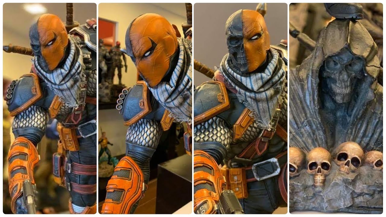 PRIME 1 STUDIO Deathstroke Statue 2019 - YouTube