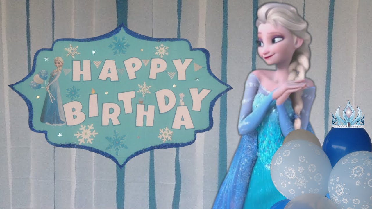 Snow Queen | Winter Theme Inspired Birthday | Simple DIY Decors - YouTube