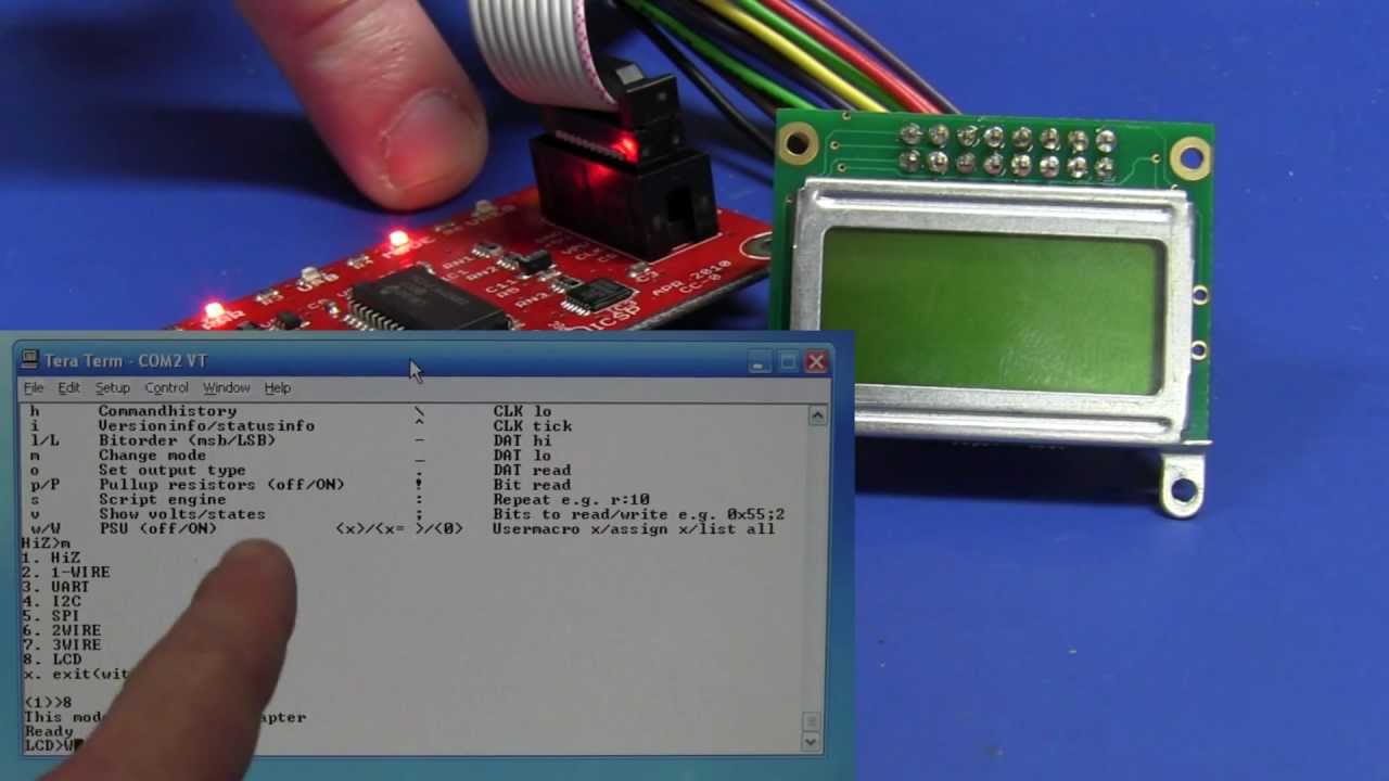 EEVblog #313 - Bus Pirate LCD Debugging - YouTube