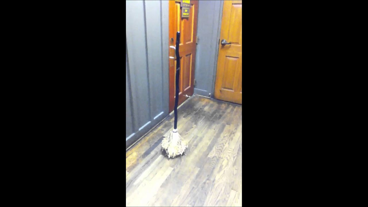 Walking Broom!! - YouTube