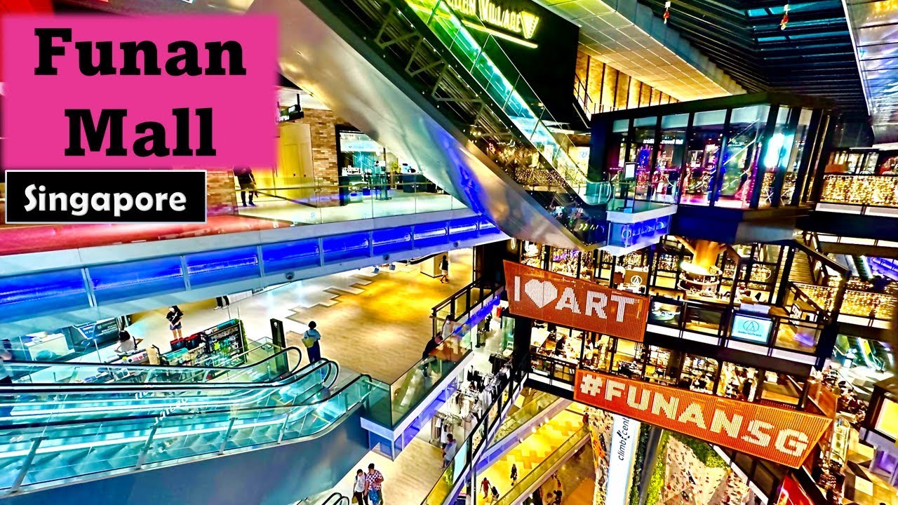 Funan Mall - Singapore City - YouTube