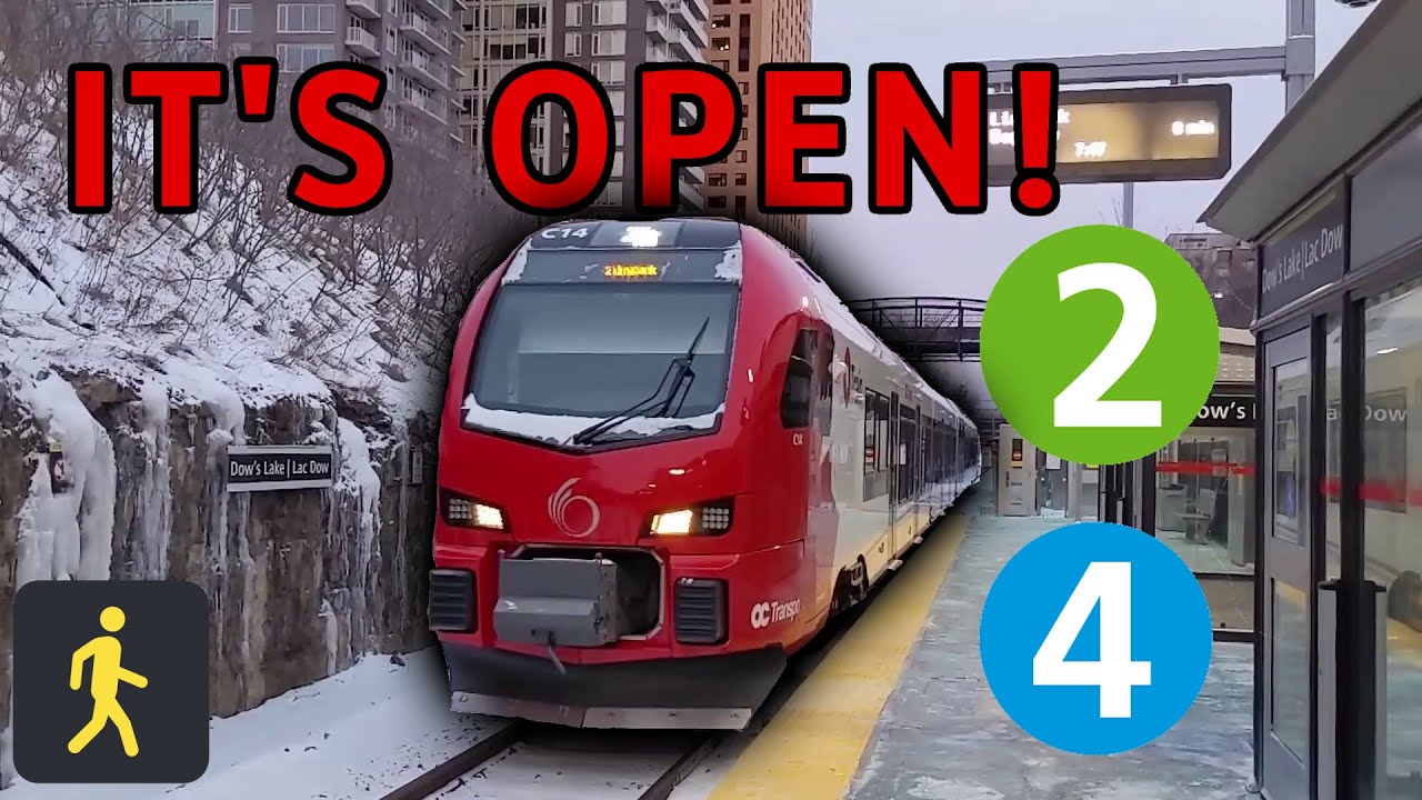 O-Train Lines 2 and 4 are OPEN! - YouTube