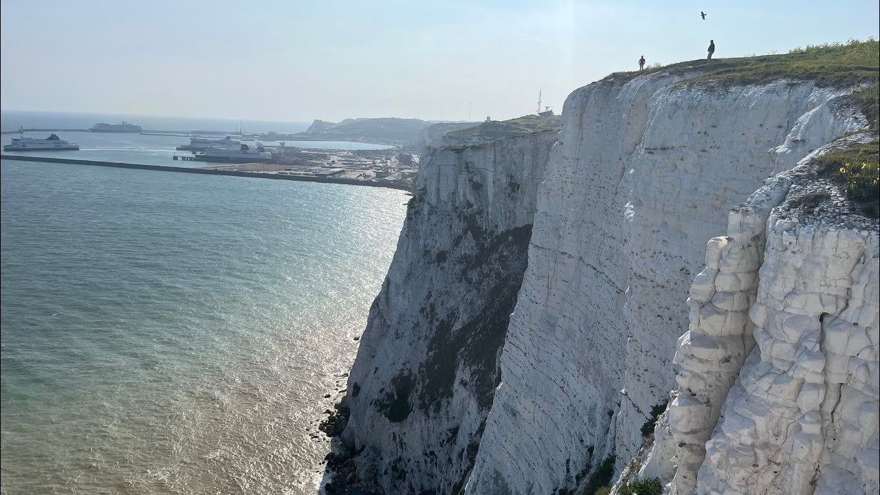 Dover Port and The White Cliffs Of Dover - YouTube