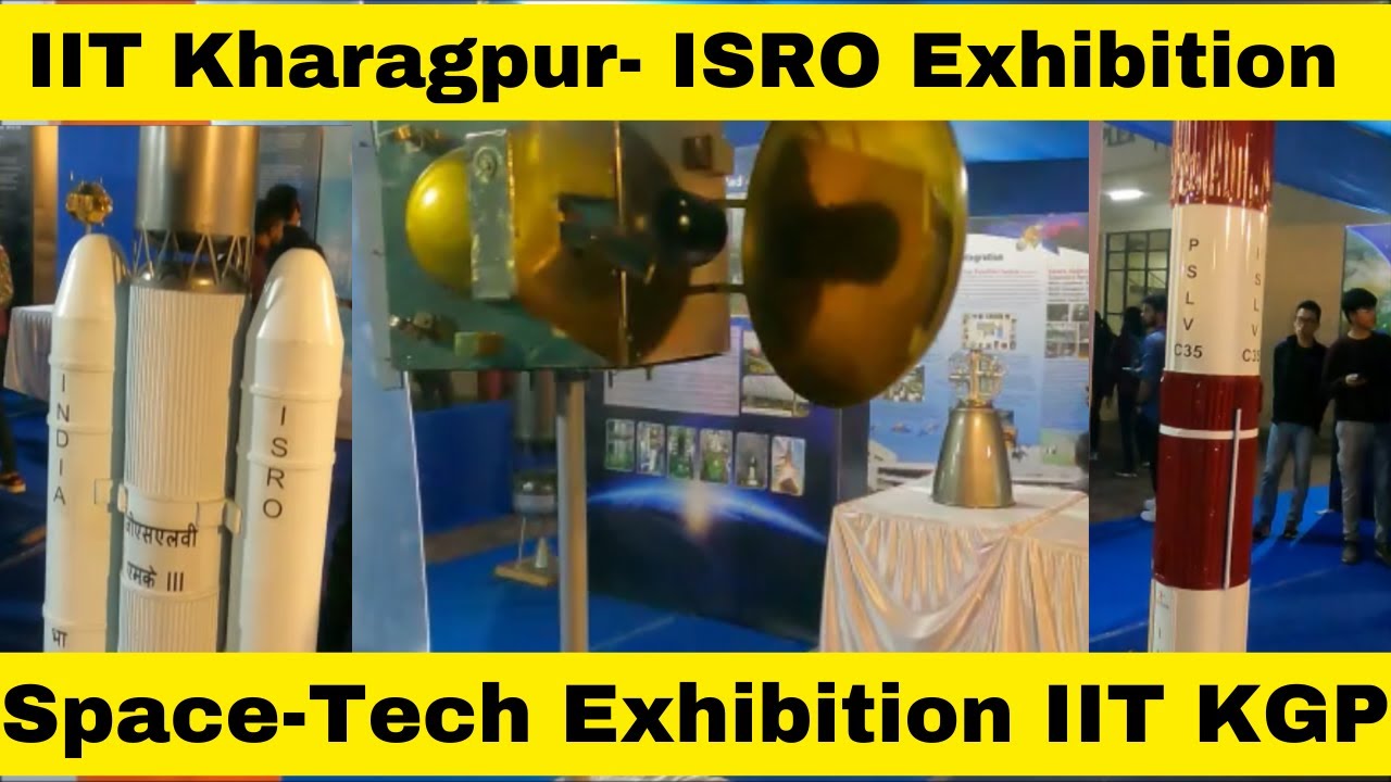 ISRO Shows Its innovation stories in IIT KGP Space Expo 2023 Kshitij ...