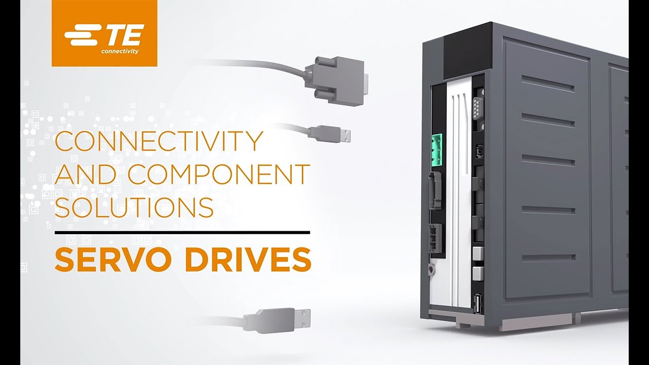 Servo Drives Connectivity and Component Solutions - YouTube