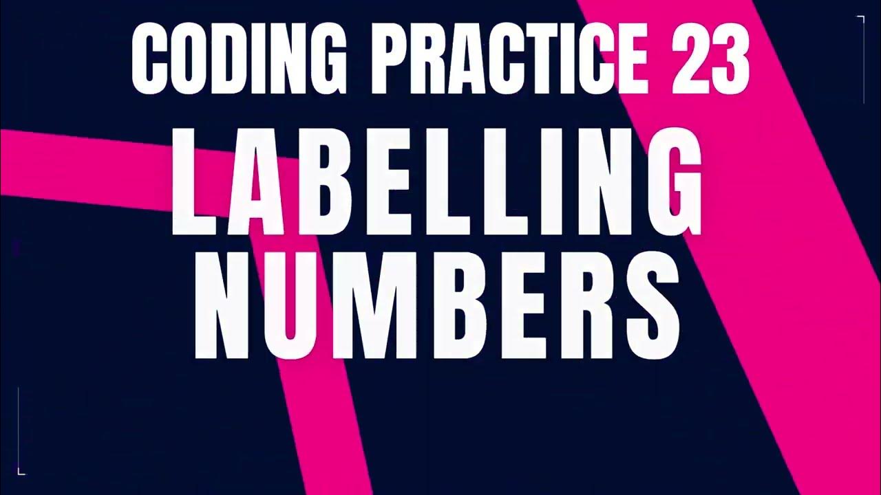 Labelling Number | Coding Practice 23 | Nxtwave ccbp 4.0 | Python coding tips tricks | Python ...