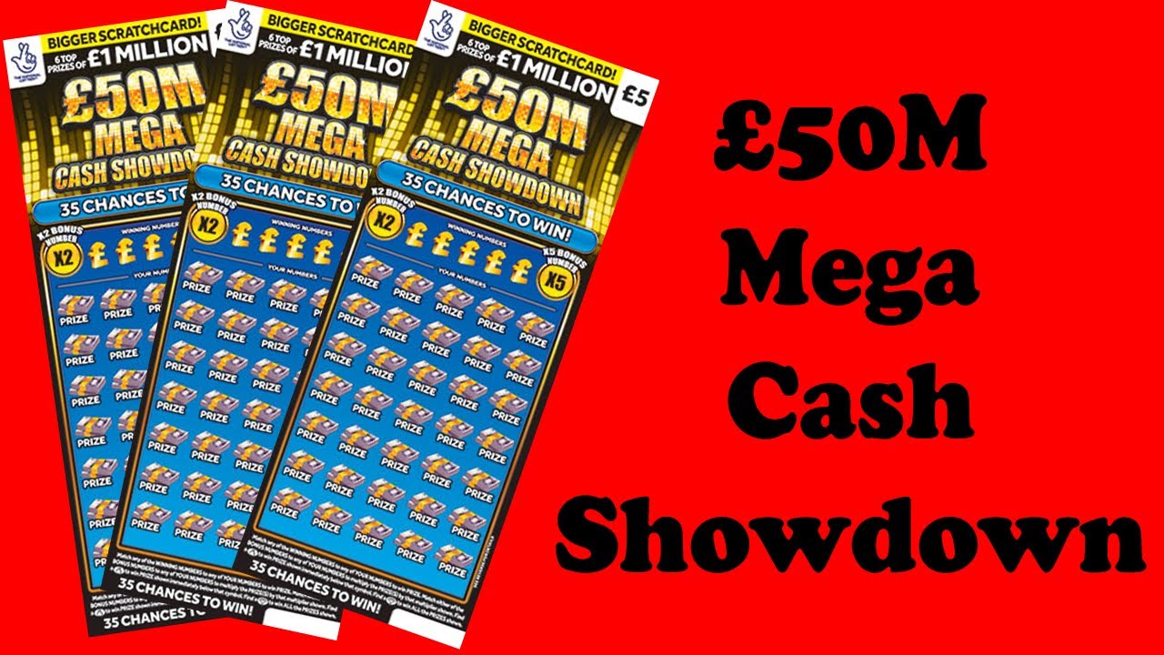 💰 £50M Mega Cash Showdown scratchcards 💰 UK scratch cards 😍 - YouTube