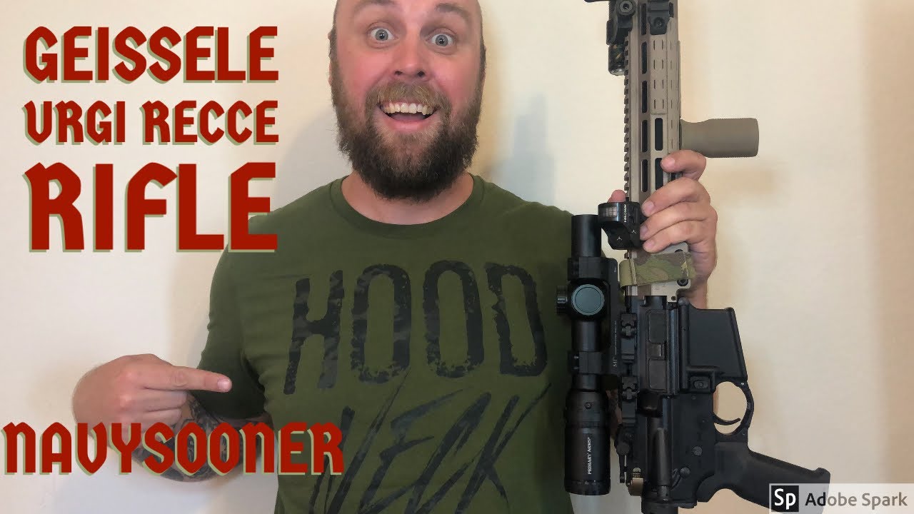 RECCE Rifle Setup: Geissele URGI/Aero Precision Navysooner - YouTube