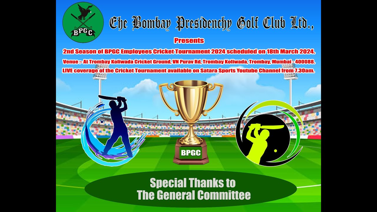 🛑🏆|| THE BOMBAY PRESIDENCY GOlF ClUB LTD ||🏆🛑 - YouTube