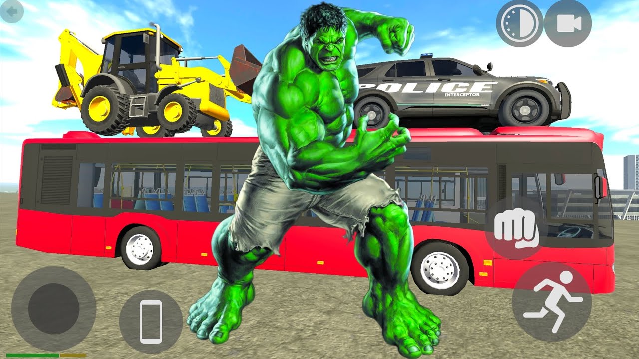 Coach Passenger Bus Hulk Superhero Driving Police Officer SUV Yamaha ...