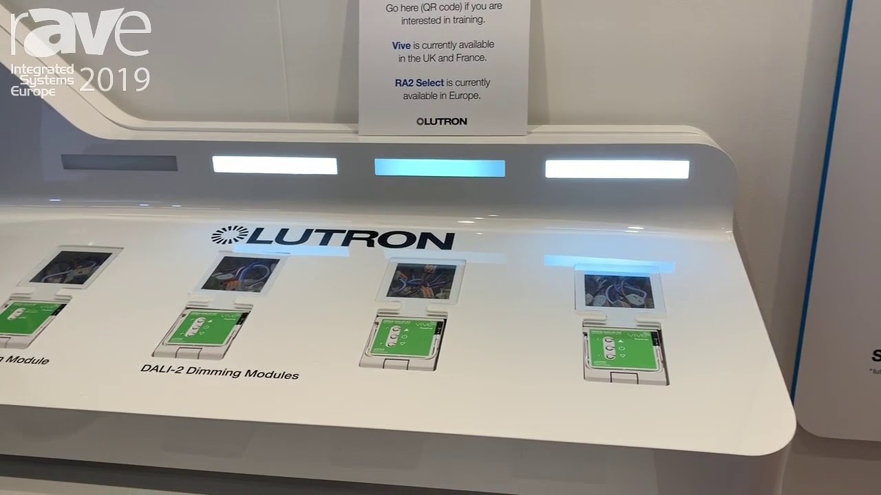 ISE 2019: Lutron Demos Vive Wireless Product Range for Lighting Control ...
