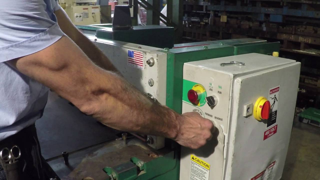 Tennsmith 10 Foot X 14 Gauge Mechanical Shear - YouTube