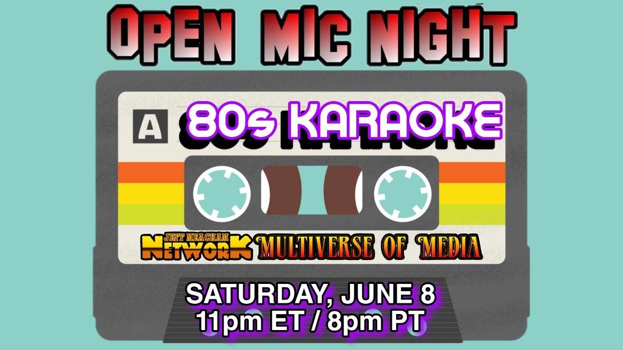 Open Mic Night - 80s Karaoke - YouTube