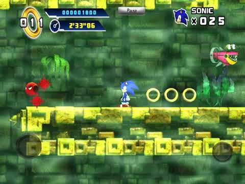 Sonic 4 episode 1 defeating Lost labyrinth Zone 3