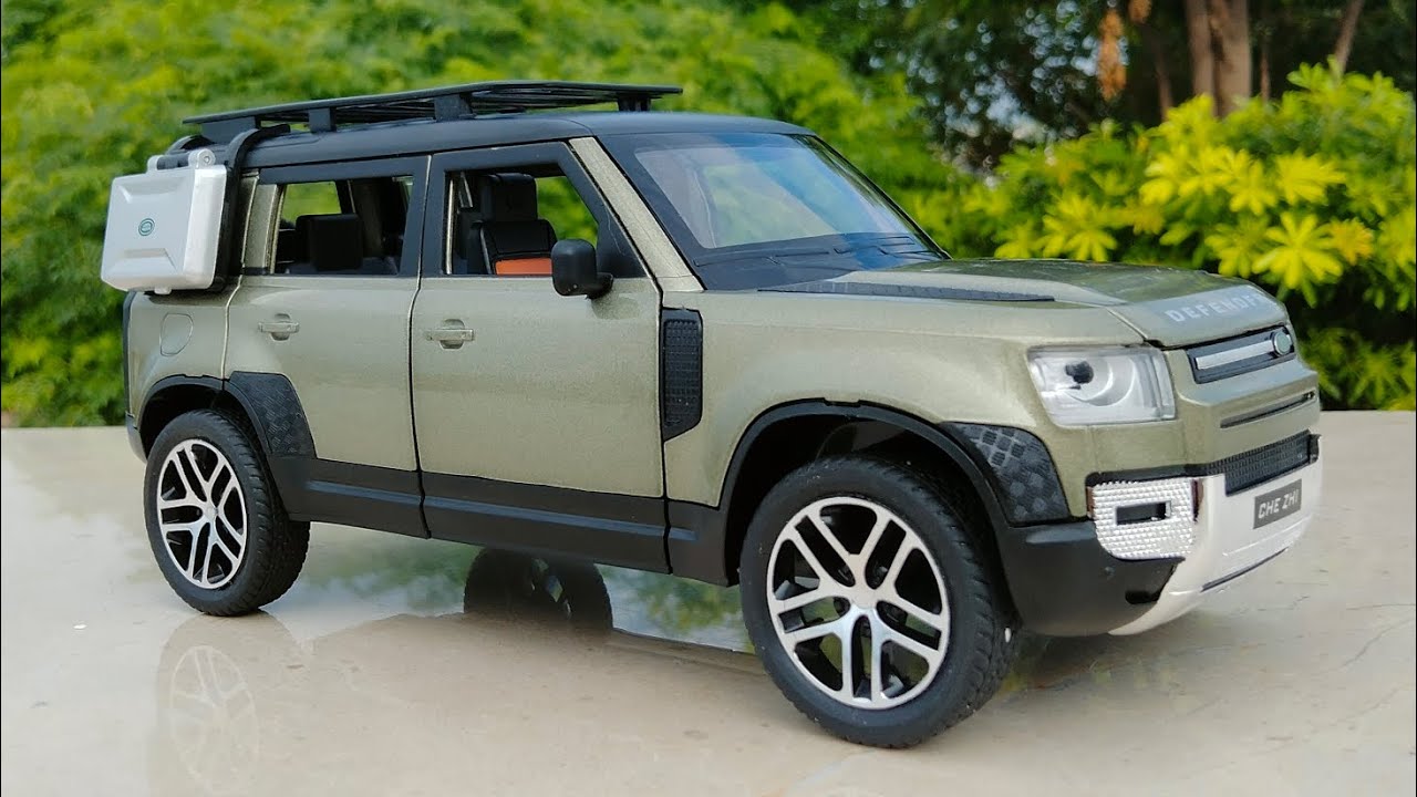 Land Rover defender diecast model unboxing and review. - YouTube