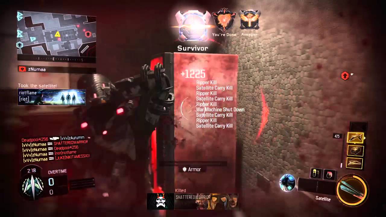 Bo3 Qaud Ripper With Satellite - YouTube