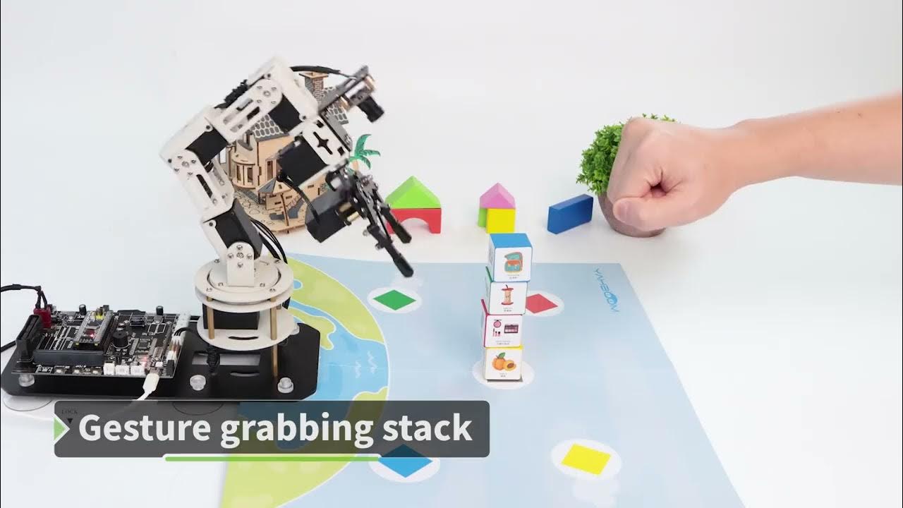 DOFBOT SE AI Vision Robotic Arm with ROS2 Python Programming (Virtual Machine Version) - YouTube