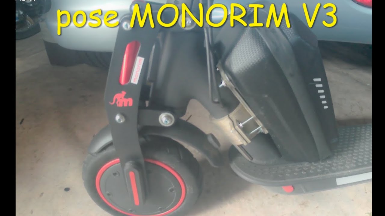 pose MONORIM V3 m365 pro 2 - YouTube