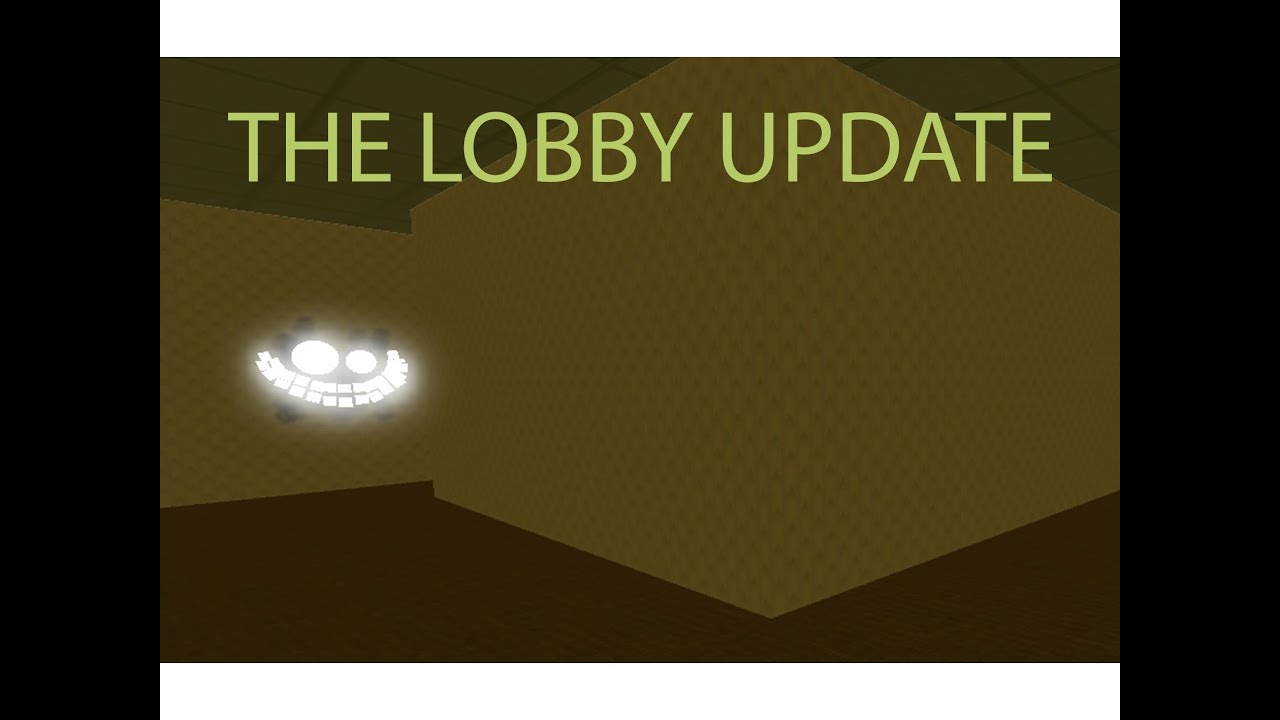 The Lobby Update Trailer (ROBLOX Backrooms) - YouTube