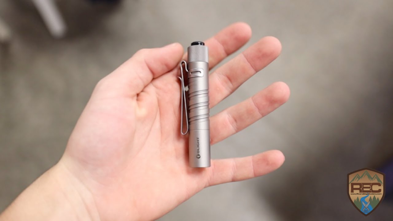 Olight I3T-EOS Ti - YouTube