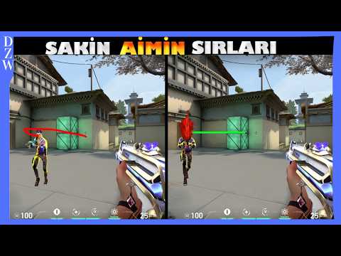 5 Dakikada Sakin Aimde nasıl Usta Olursun ! #valorant