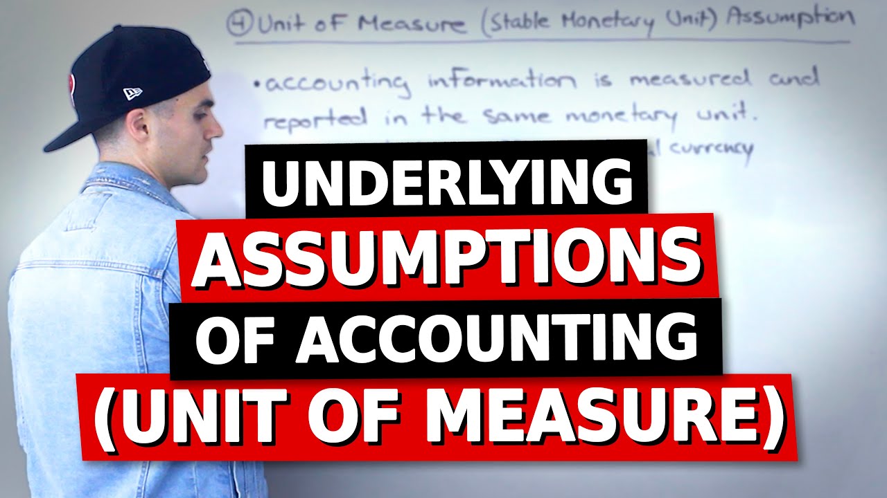 ACC 100 (Ryerson University) - Underlying Assumptions (Unit of Measure ...